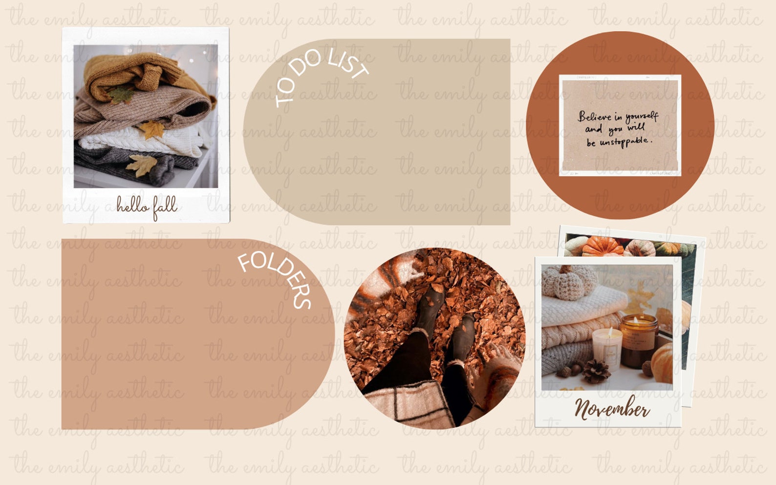 Desktop November Aesthetic Wallpaper | Etsy