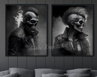 Necropunk Art - Etsy