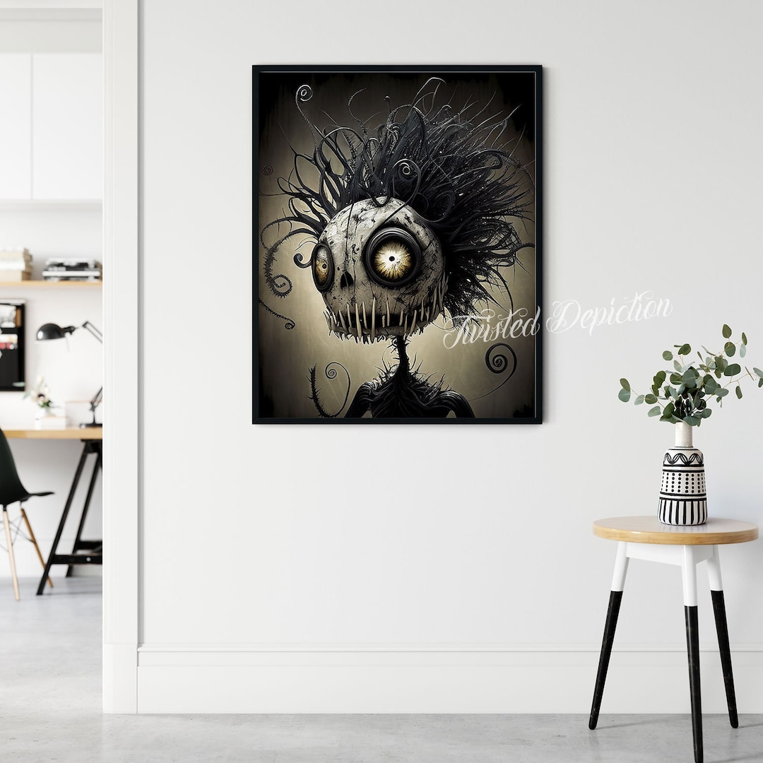 Creepy Oddities Art Print 7: Unusual Dark Home Decor - Etsy