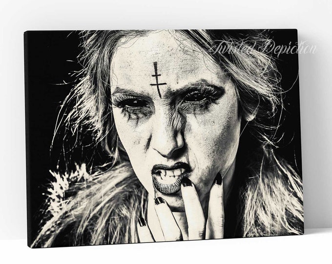 Gothic Art, Mugshot Art, Witchcraft, Occult , Witch , Goth, Dark Art ...