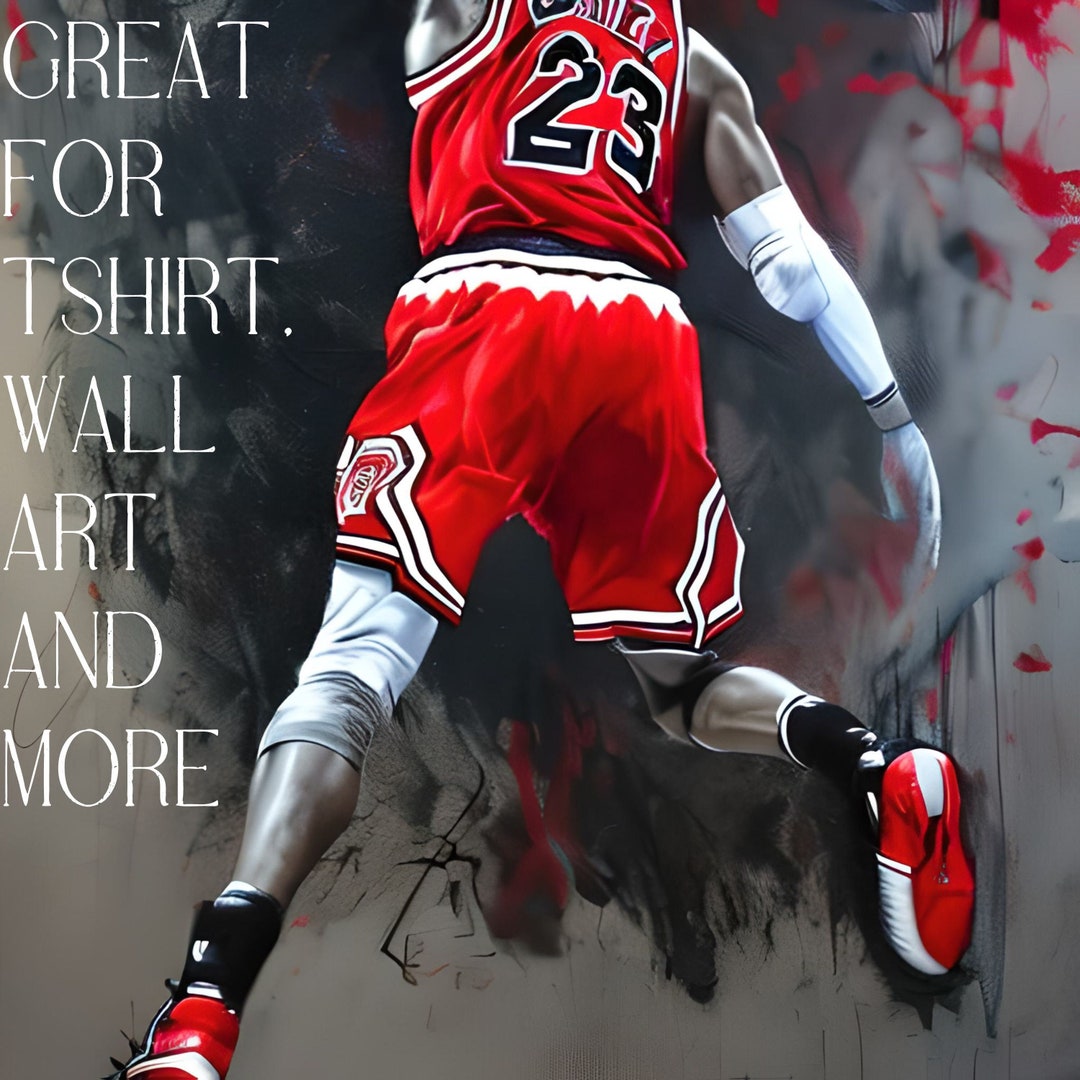 Michael Jordan Png Jordan Poster Printable Wall Art Jordan Shirt - Etsy ...