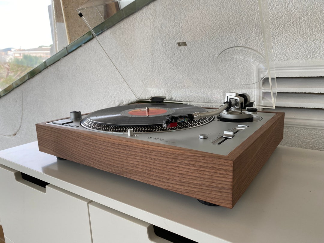 Walnut Handcrafted Floating Plinth for Technics SL-1200G /SL-1210G /SL ...
