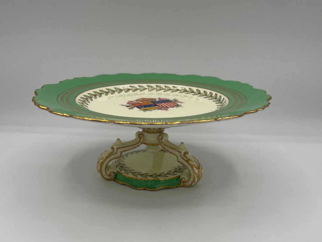 Paragon Cake Stand Rare 1939 Commemorative Royal Visit 1939 Canada/us ...