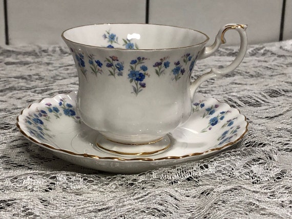 Royal Albert Memory Lane Fine Bone China Teacup and Matching | Etsy