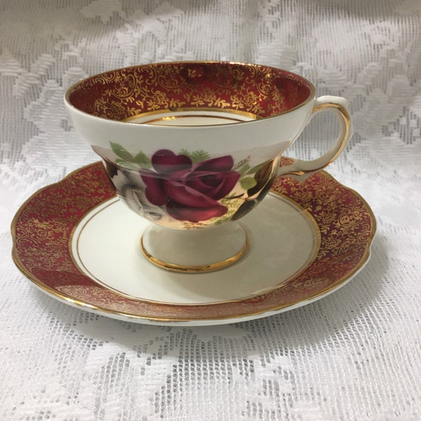 Roses Teacup - Etsy