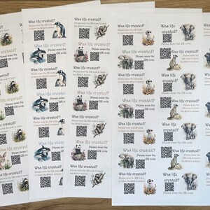 DIGITAL JW Stickers Features the QR Code for the Was Life Created ...