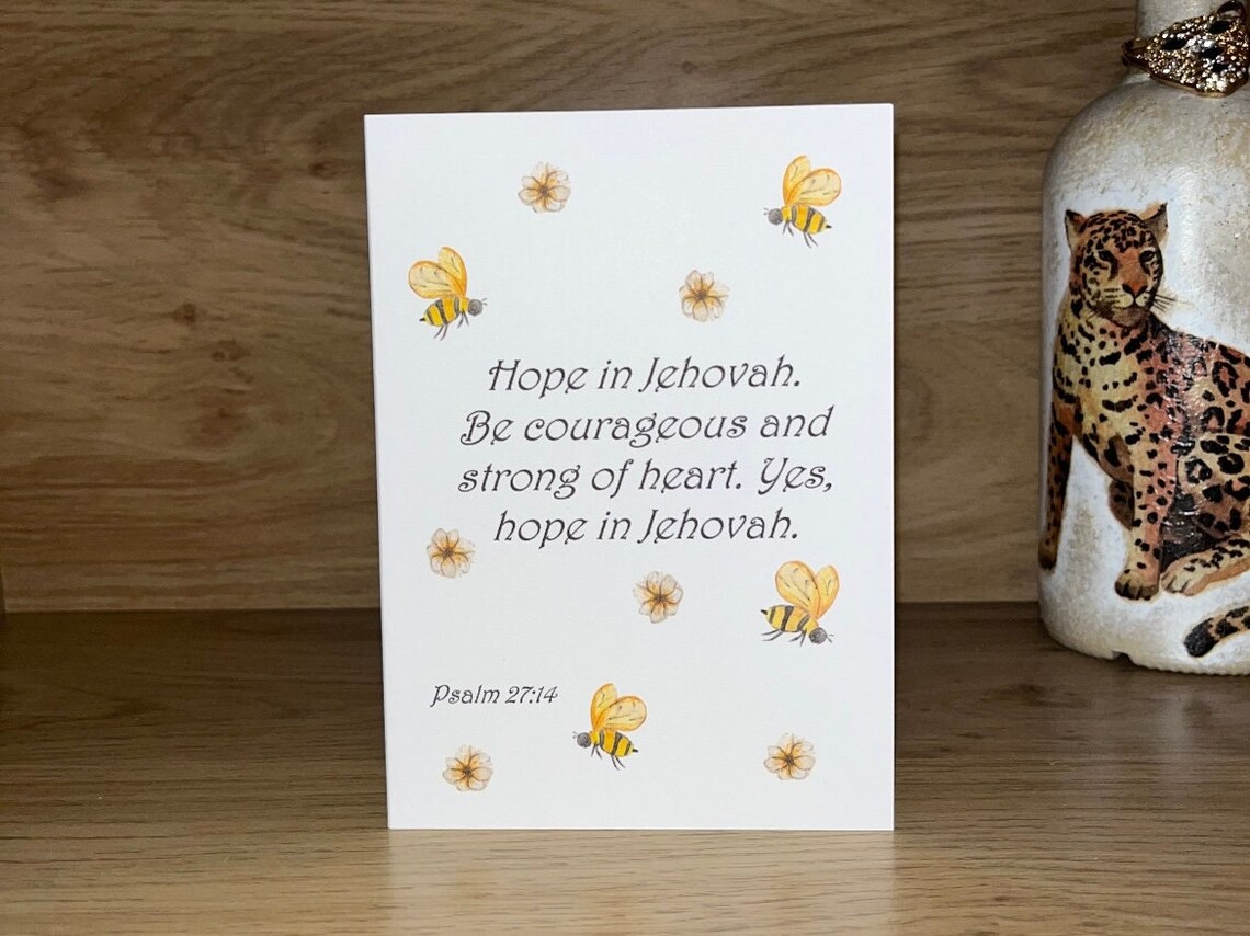 JW Cute Cards Pack of 4 Little Cards With Various Encouraging - Etsy