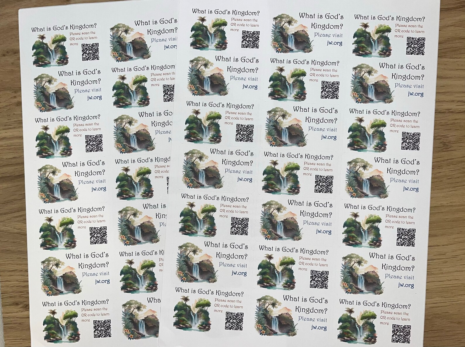 JW DIGITAL Stickers What is God's Kingdom? Printable Download ...