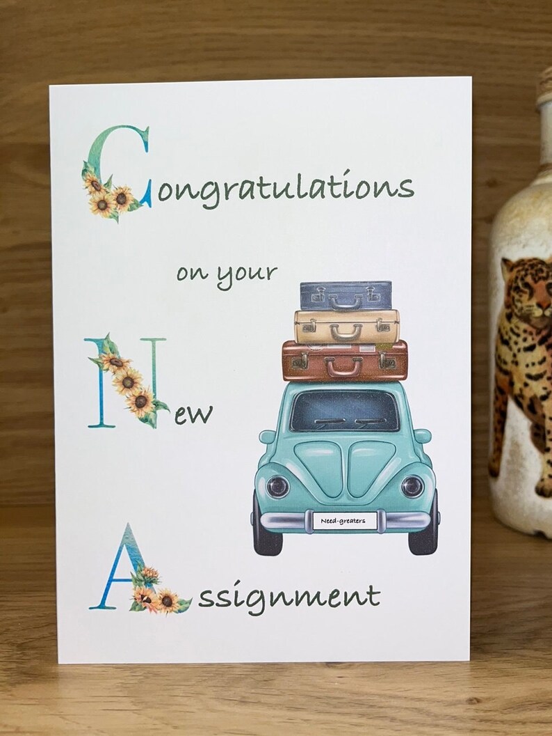 JW New Assignment Card for Those Moving to Where the Need is - Etsy