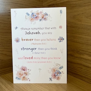 JW Encouraging Card Reminding Friends That They Are Loved - Jehovah's ...