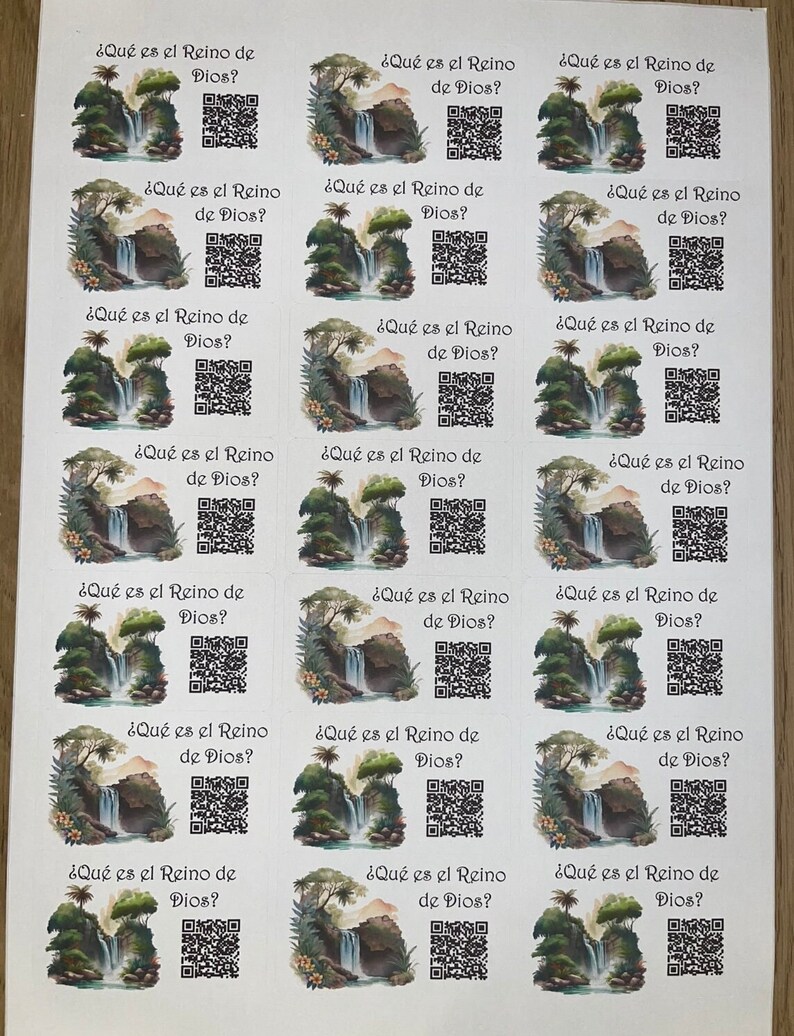 JW ¿qué Es El Reino De Dios? Español Stickers DIGITAL God's Kingdom ...