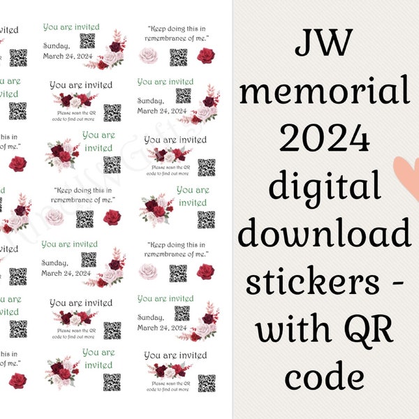 Jw Qr Code - Etsy