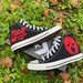 Horror Converse Friday the 13th Inspired Customs Friday | Etsy