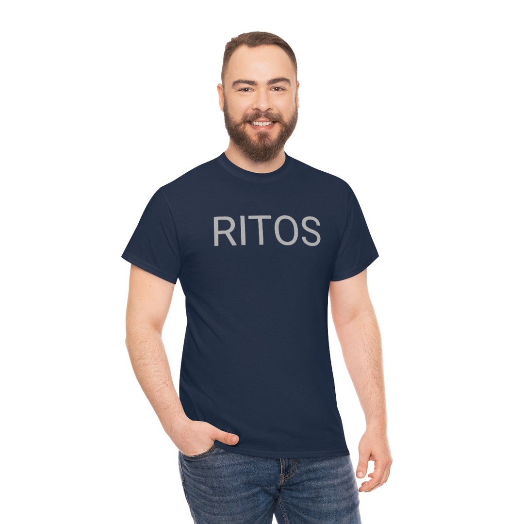 RITOS Workout and Dress Down Unisex Heavy Cotton Tee - Etsy