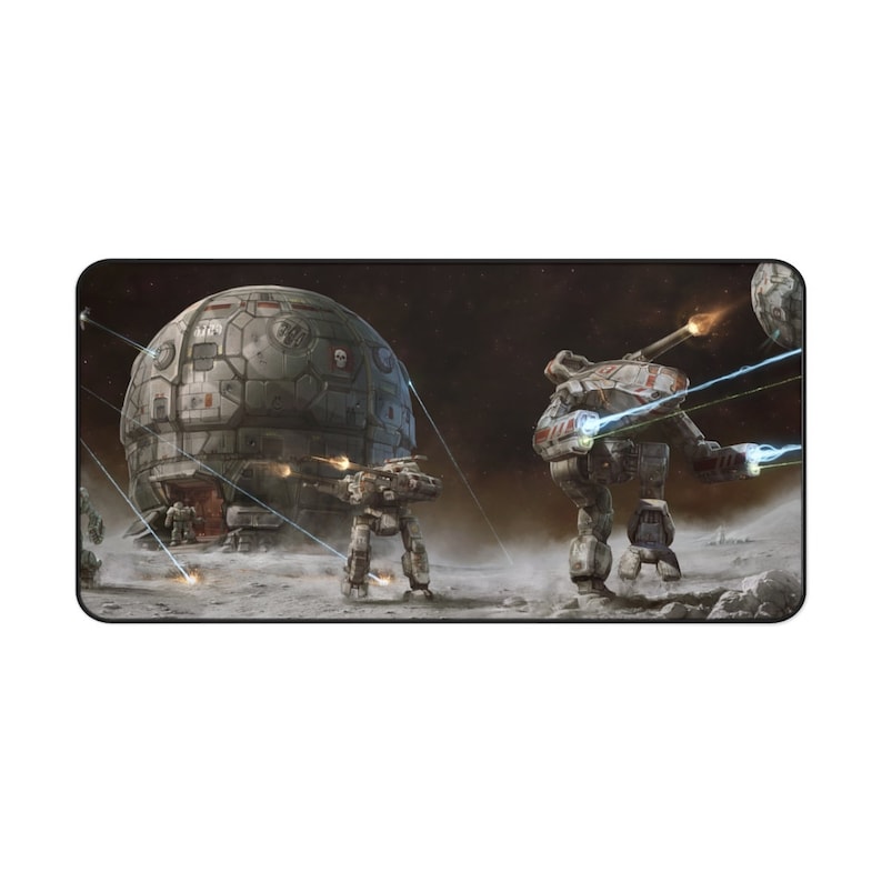 Mech Warrior / Battle Tech Gamer Mouse Pad, Laptop Pad Mat, Game Mat ...