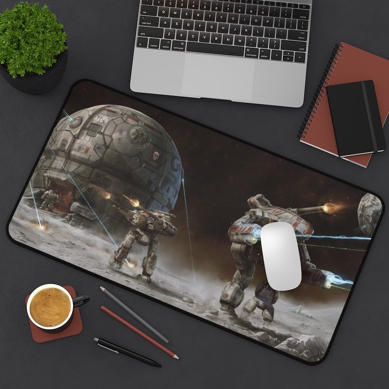 Mech Warrior / Battle Tech Gamer Mouse Pad Laptop Pad Mat - Etsy
