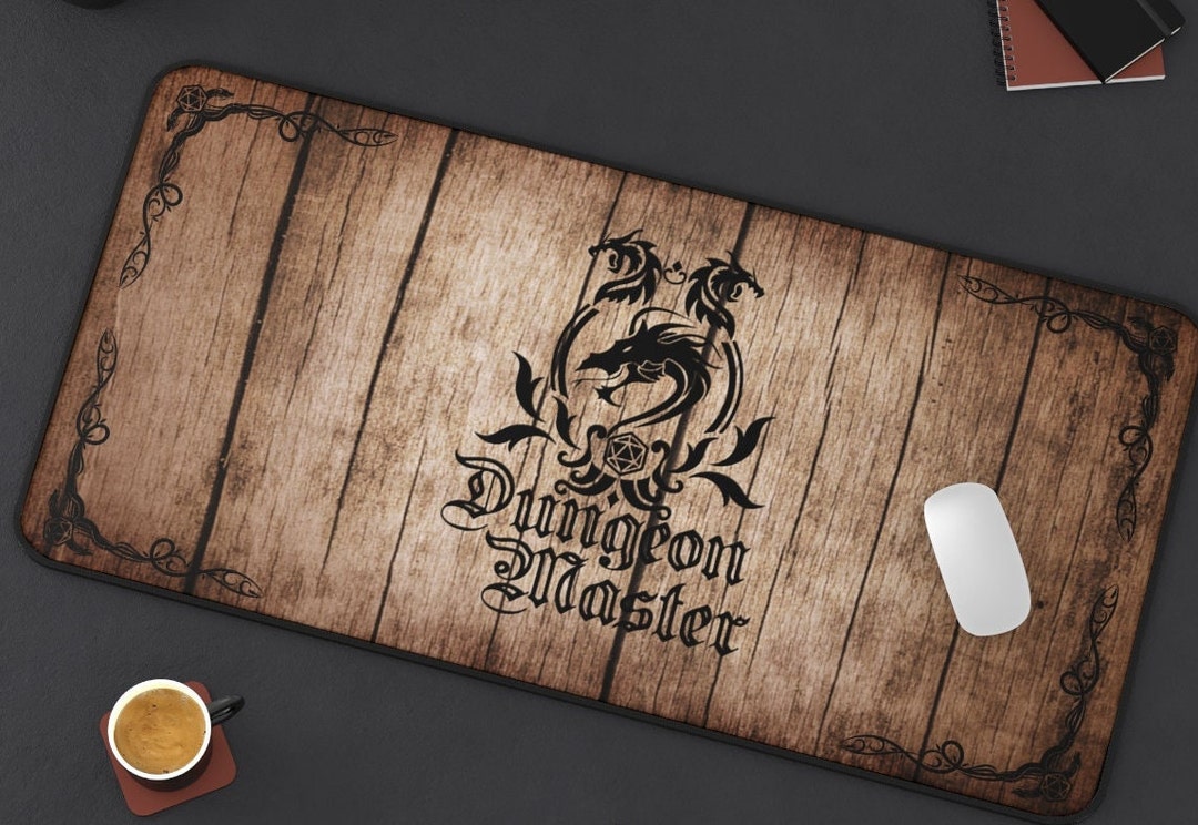 Dungeon Master Dungeon and Dragon Desk Mat Extra Large Mouse - Etsy