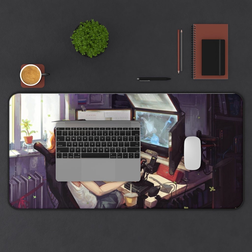 Gamer Girl Desk Mat, Extra Large Mouse Pad, Gamer Mouse Pad, Laptop Pad ...