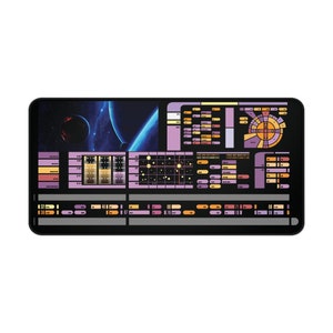 Out of This World Outer Space Control Desk Mat, Extra Large Mouse Pad ...