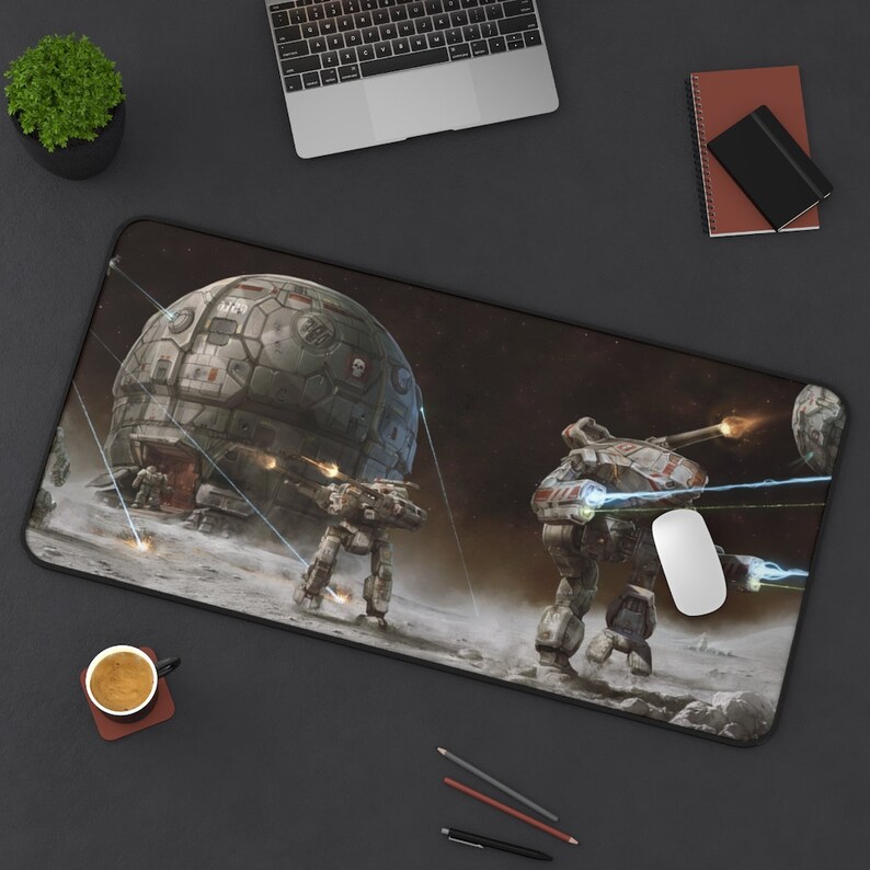 Mech Warrior / Battle Tech Gamer Mouse Pad Laptop Pad Mat - Etsy
