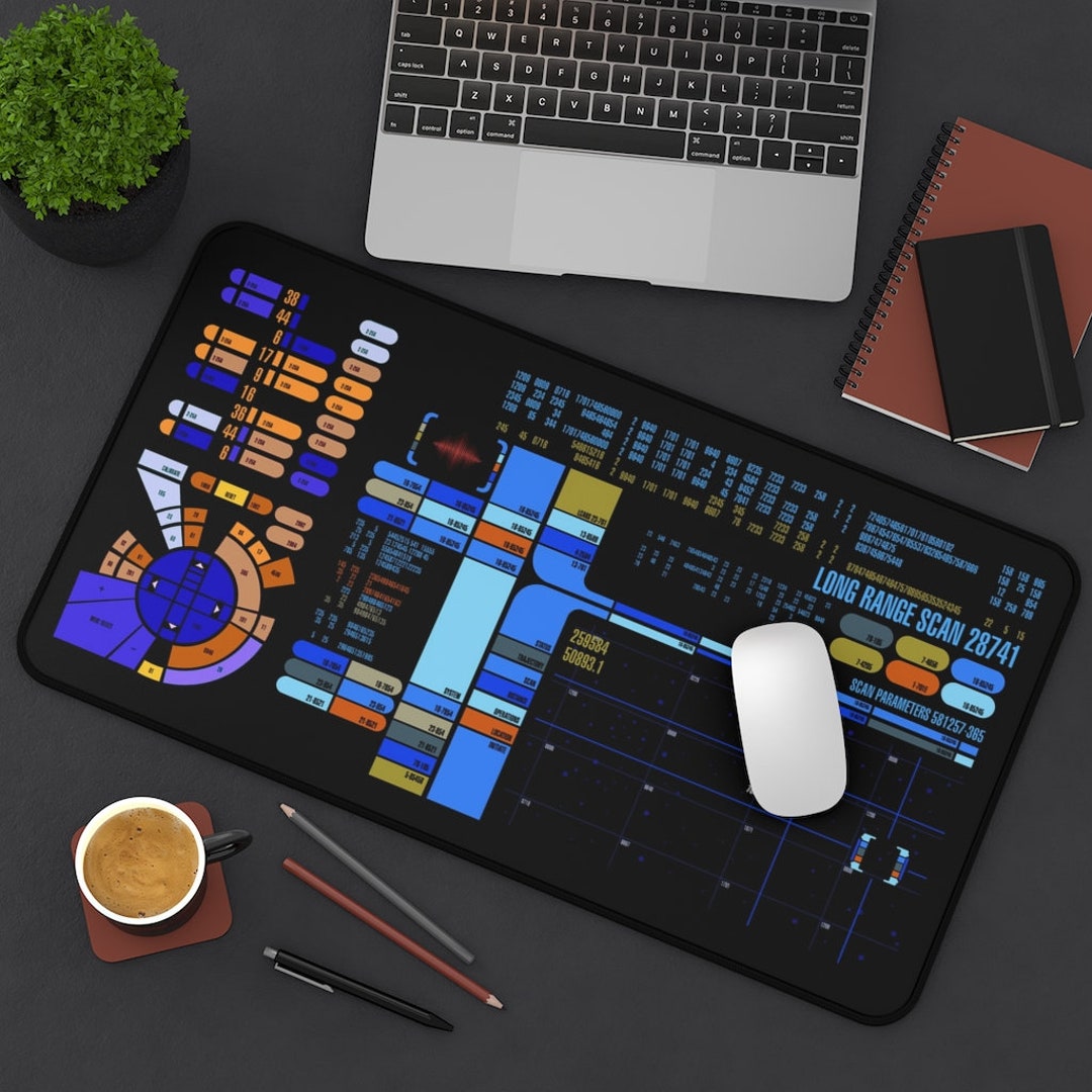 Sci-fi Control Console Display Desk Mat Extra Large Mouse - Etsy