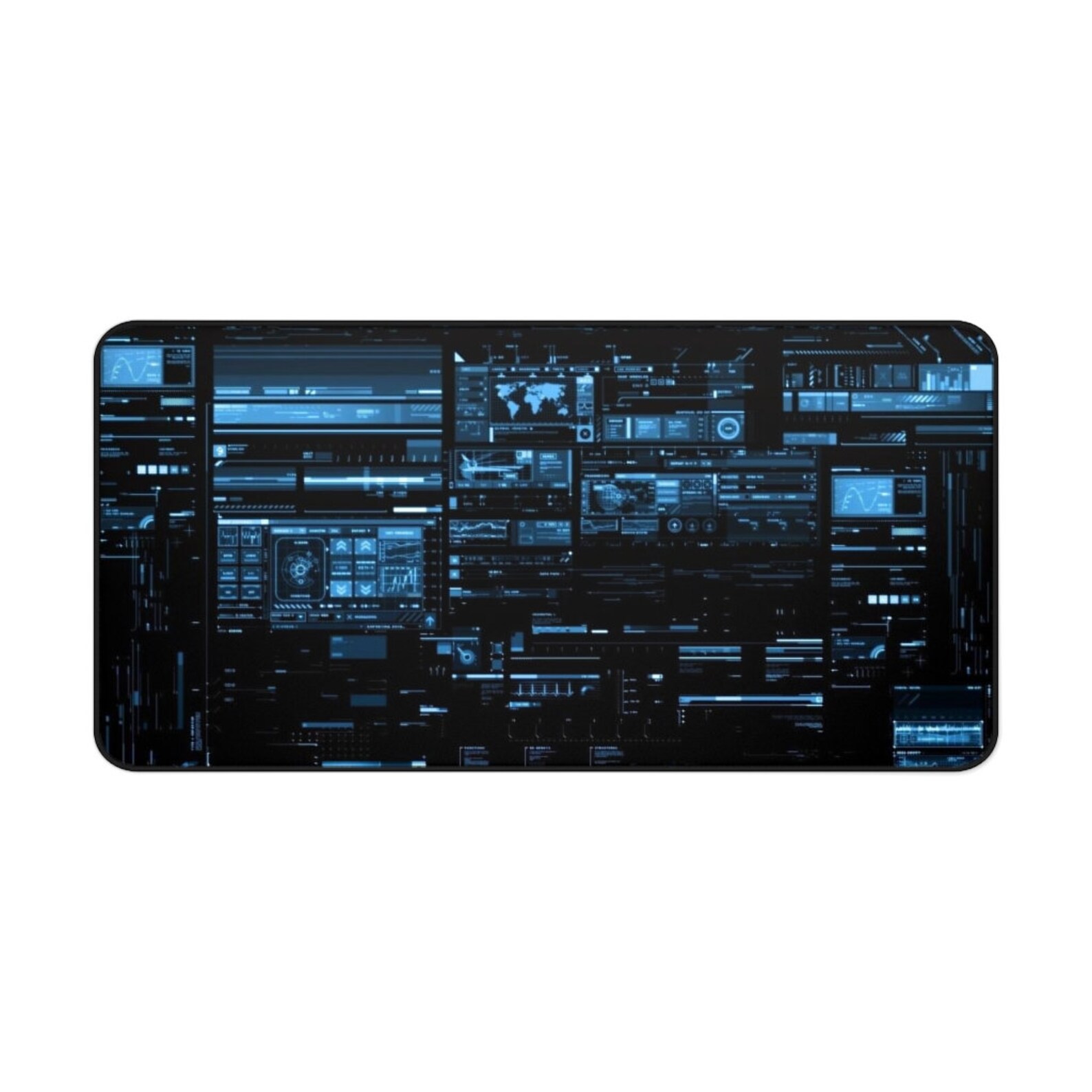 Command Cyber Security Desk Mat Extra Large Mouse Pad Gamer - Etsy