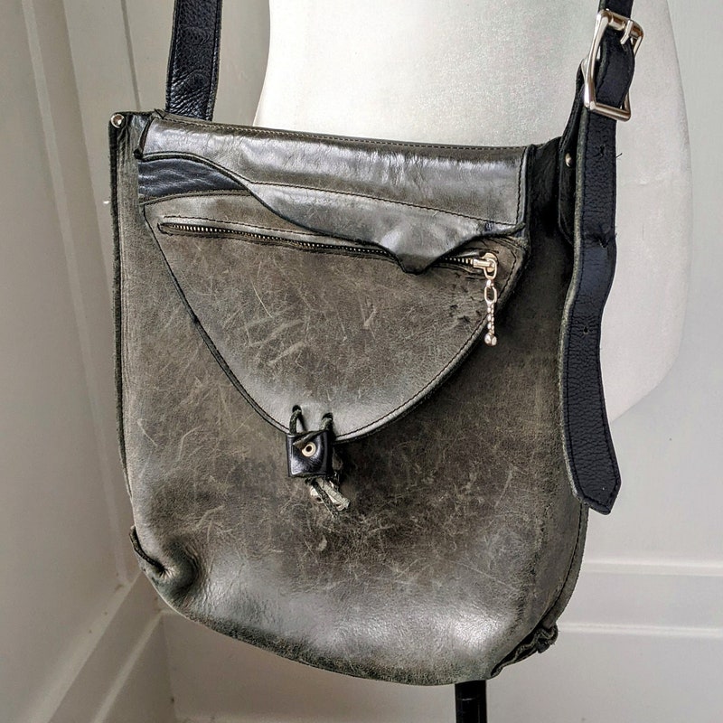 Distressed Bag - Etsy