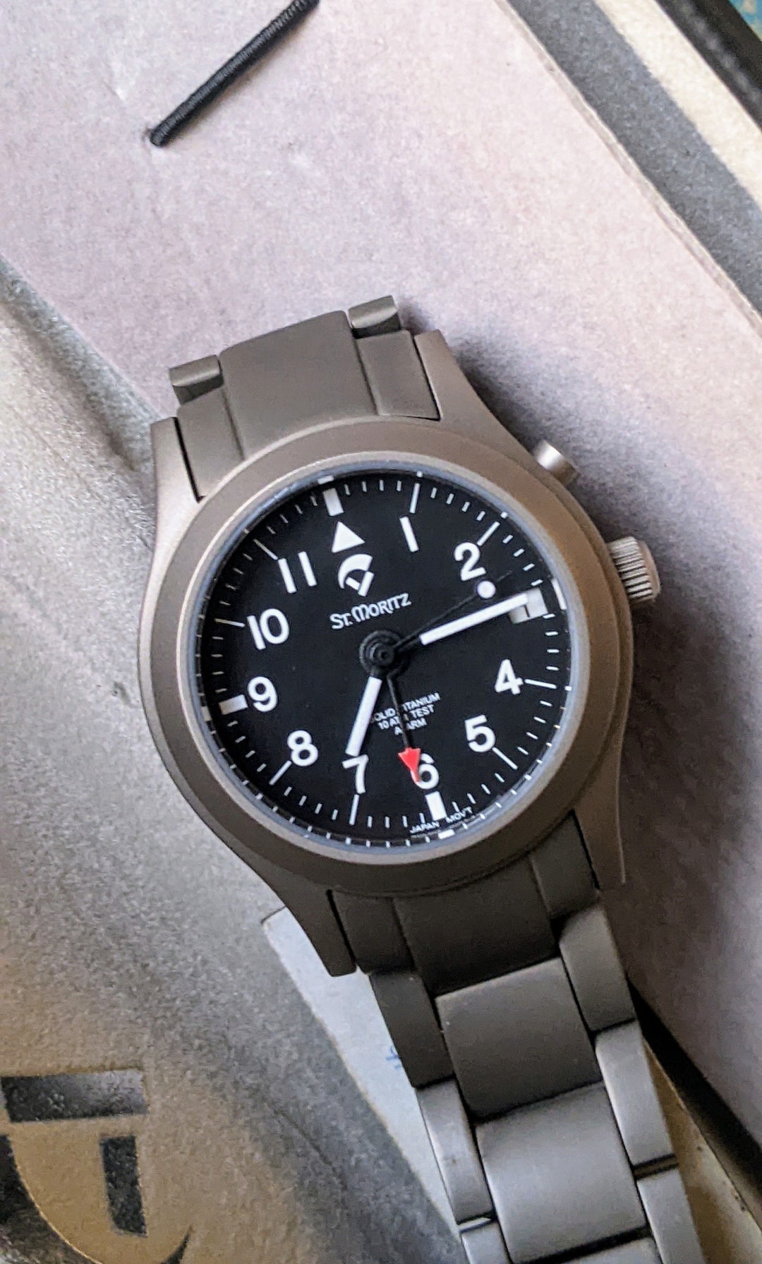 Vintage Deadstock St. Moritz Titanium Ladies Watch - Etsy