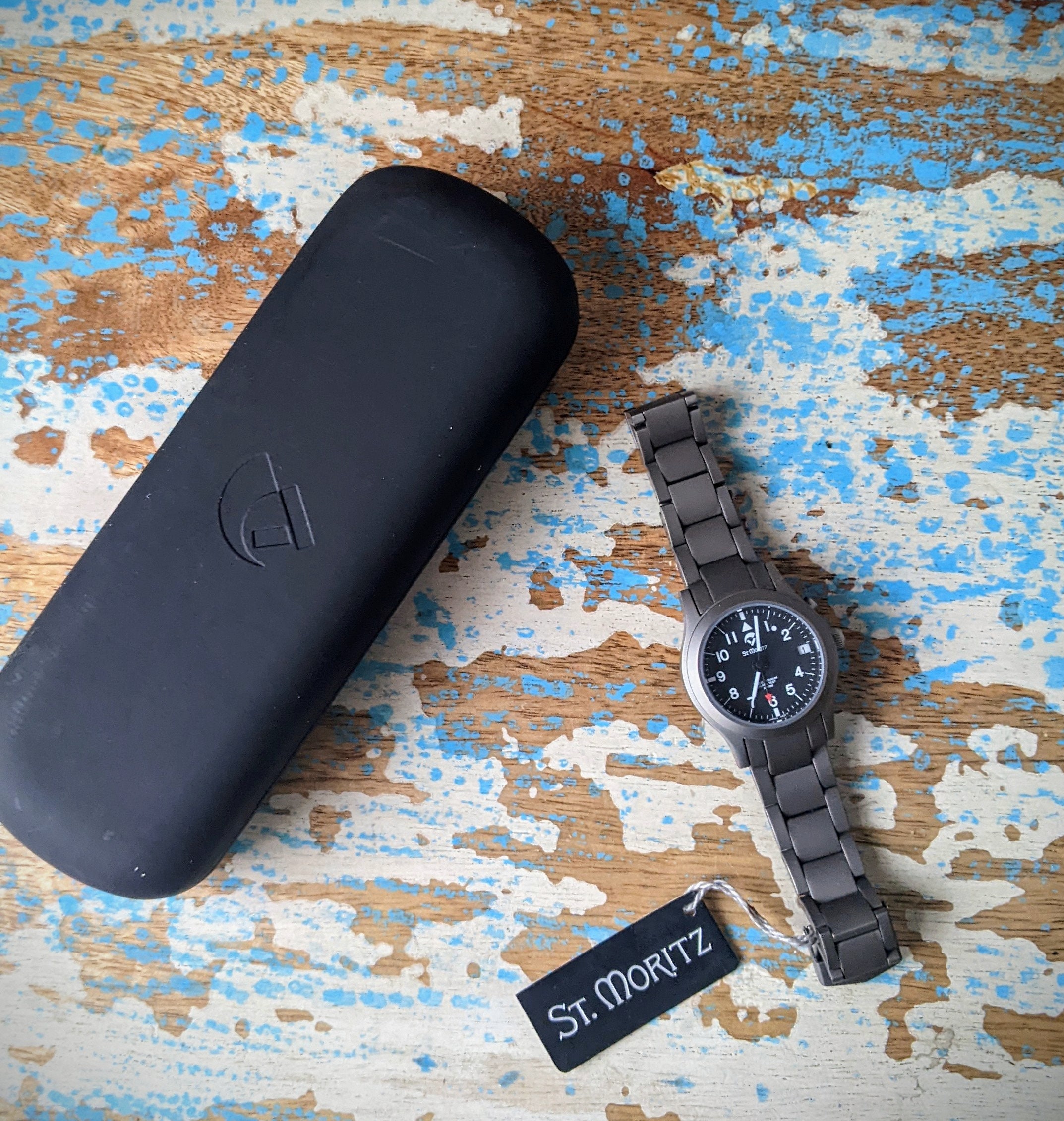 Vintage Deadstock St. Moritz Titanium Ladies Watch - Etsy