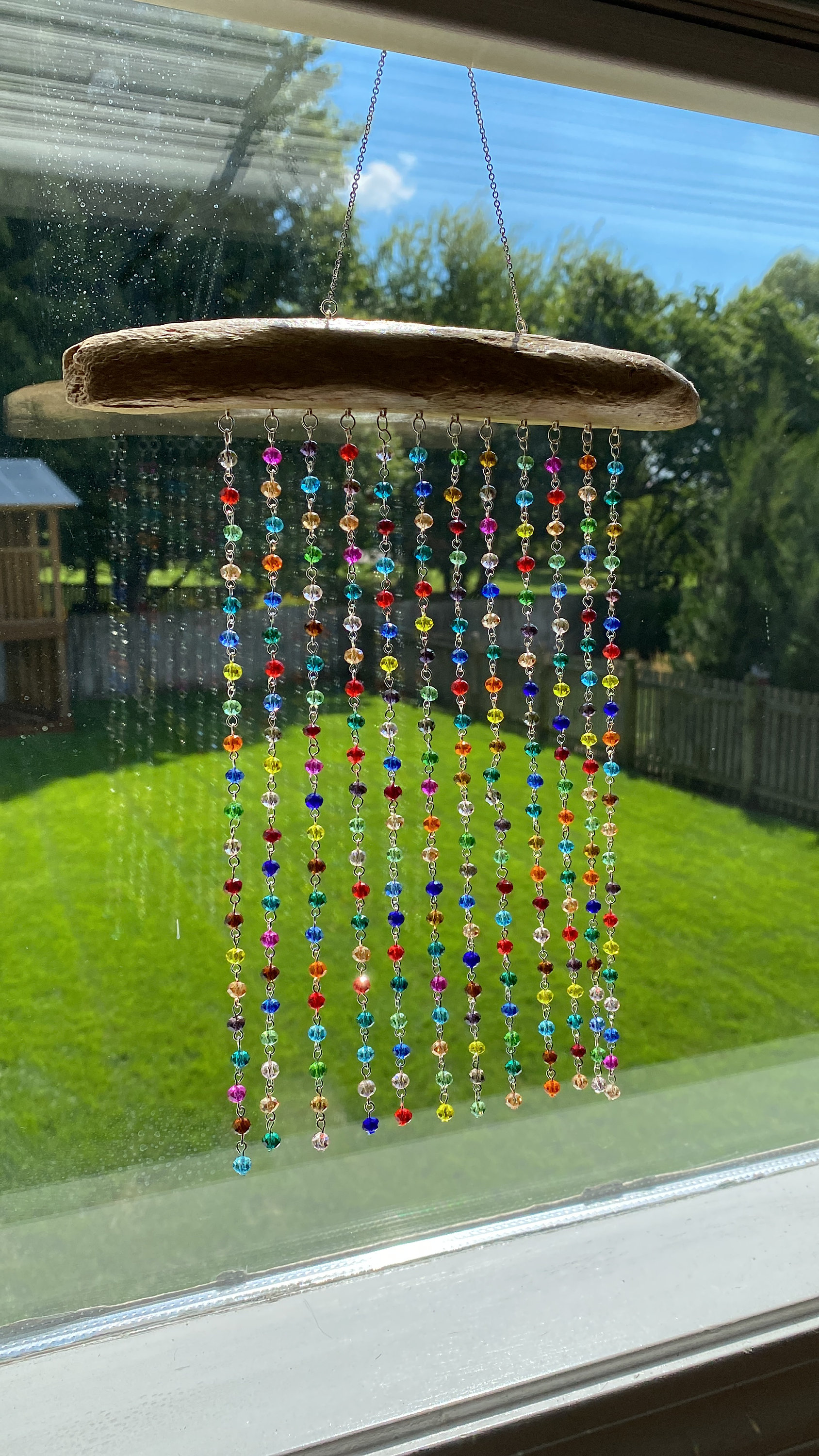 Rainbow Sun Catcher - Etsy