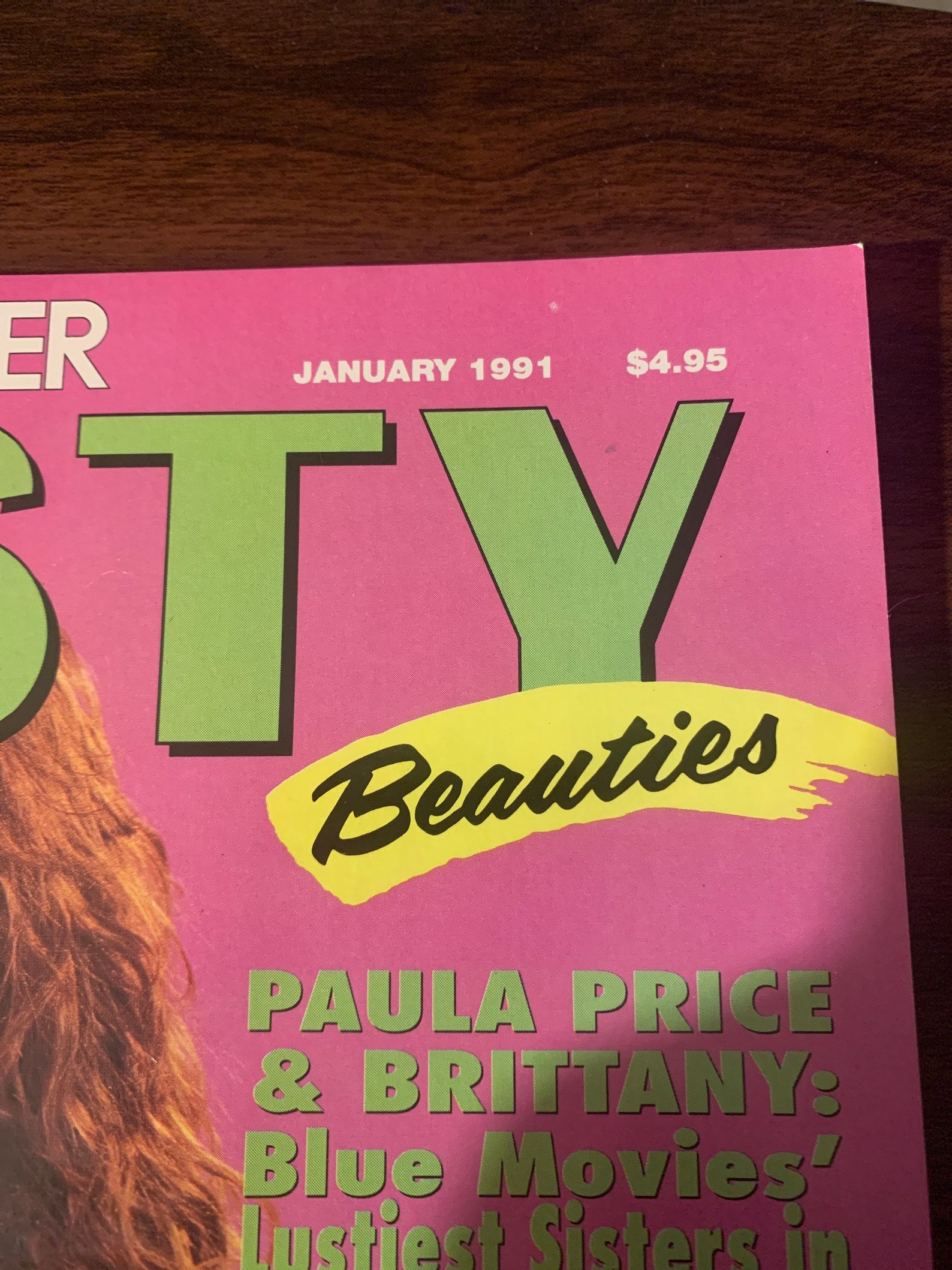 Hustler Busty Beauties January 1991 Etsy