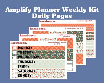 Preppy Planner Stickers - Etsy