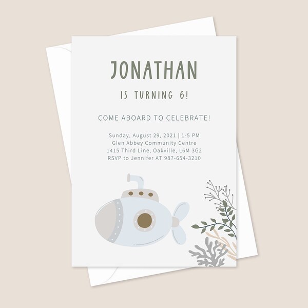 Submarine Theme - Etsy