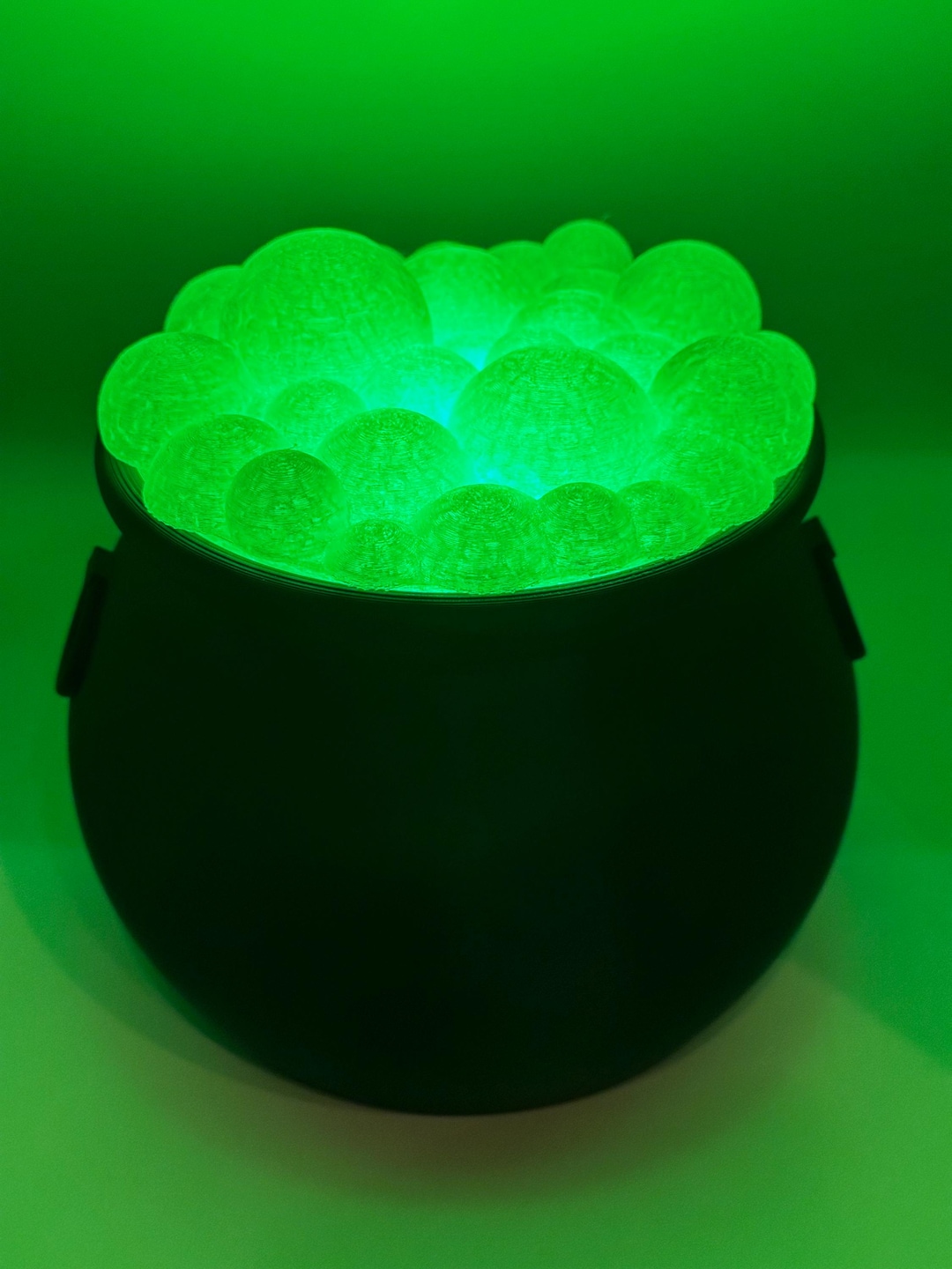 LED Cauldron With Remote - Color-changing Halloween Decor, Witch’s ...