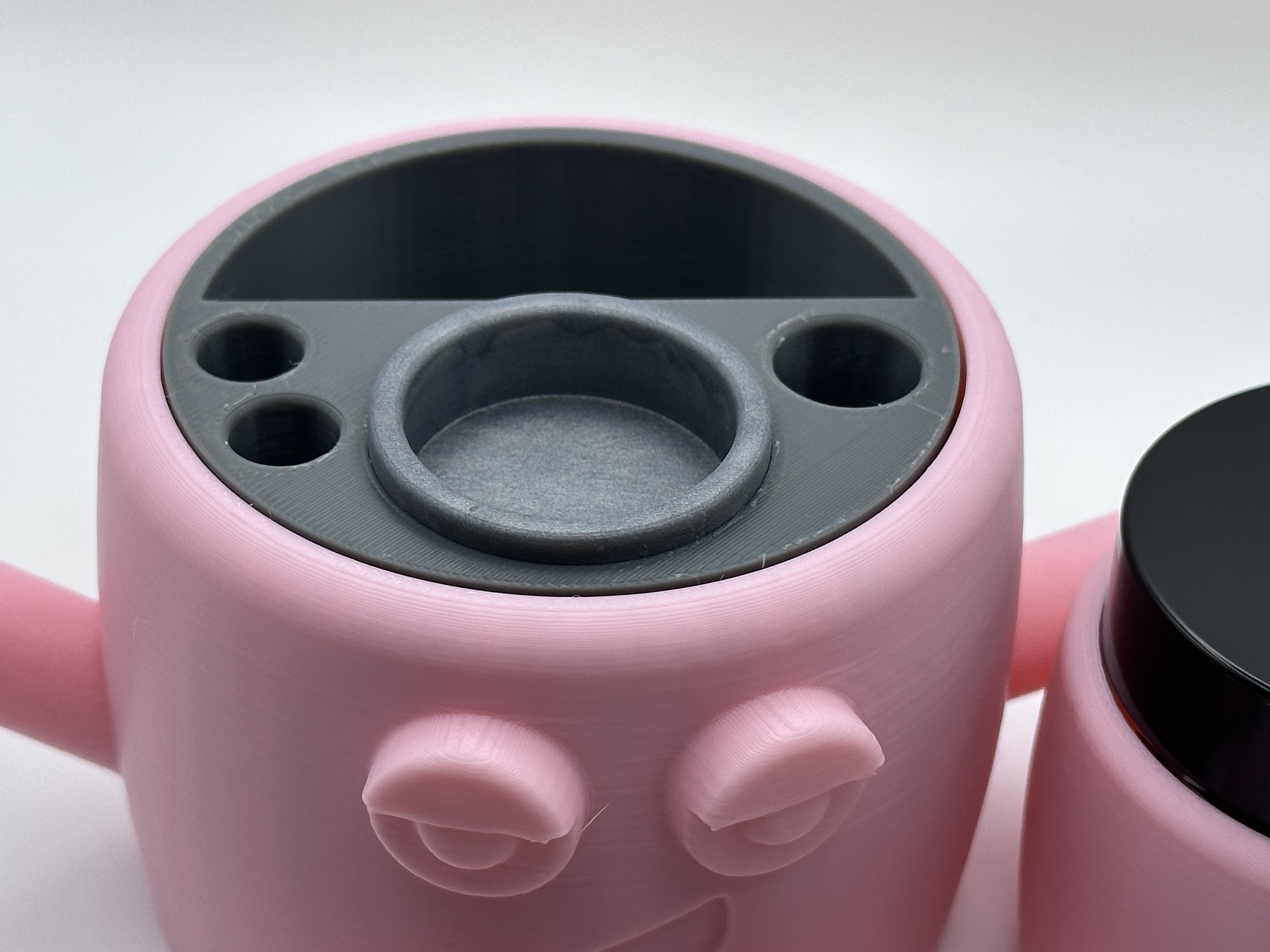 3D Printed Chill Buddy Organizer With Storage Jar and Sealed Lid ...