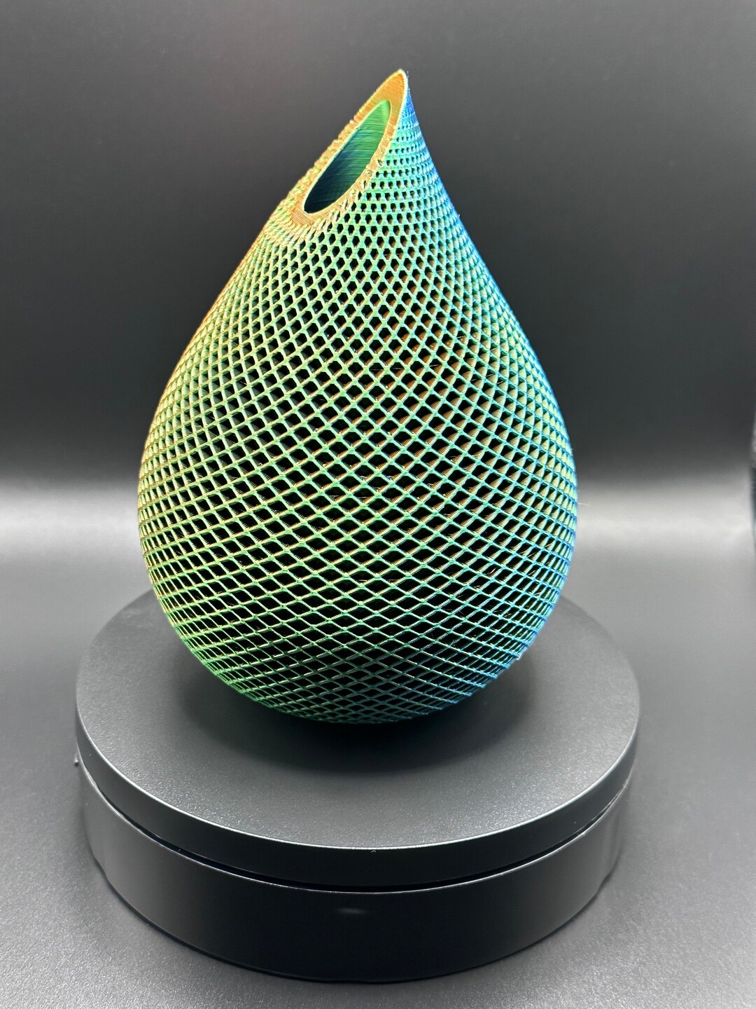 Tear Drop Shape 3D Printed Dry Flower Vase | Modern Home Decor - Etsy