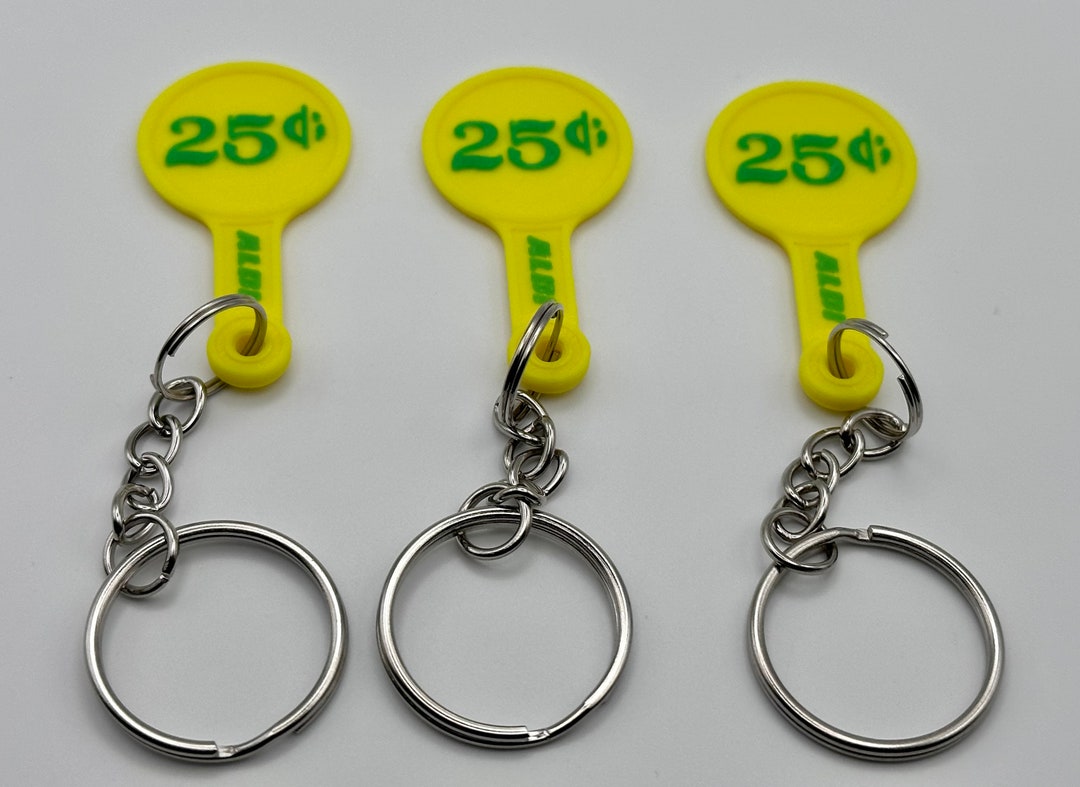 ALDI Cart Token Keychain - Etsy