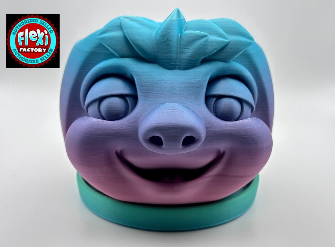 Adorable Flexi Factory Sloth Planter Bring Joy to Your Green Space - Etsy