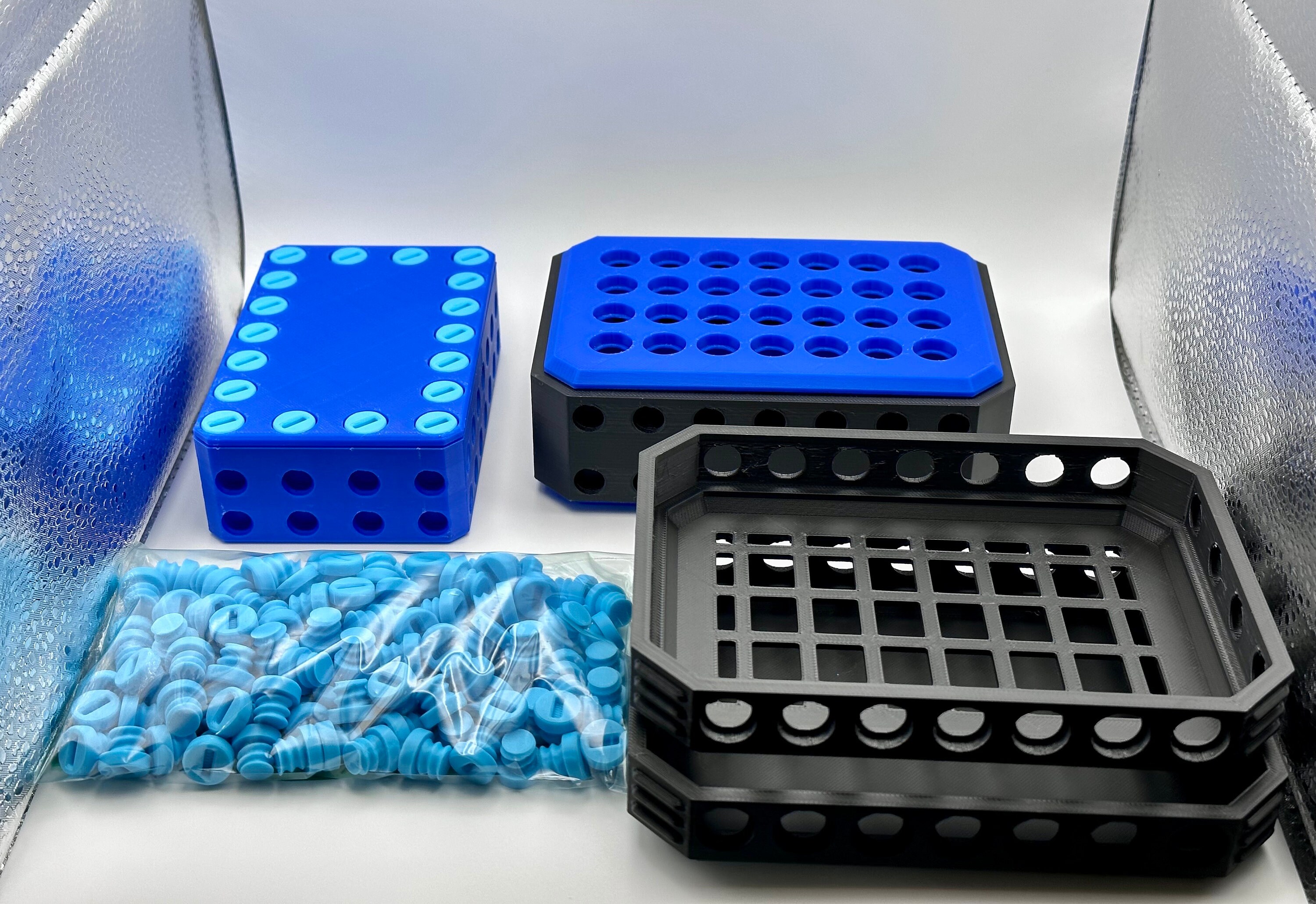 3D Printed Annoying Card Box - 134 Screws of Frustration - Etsy