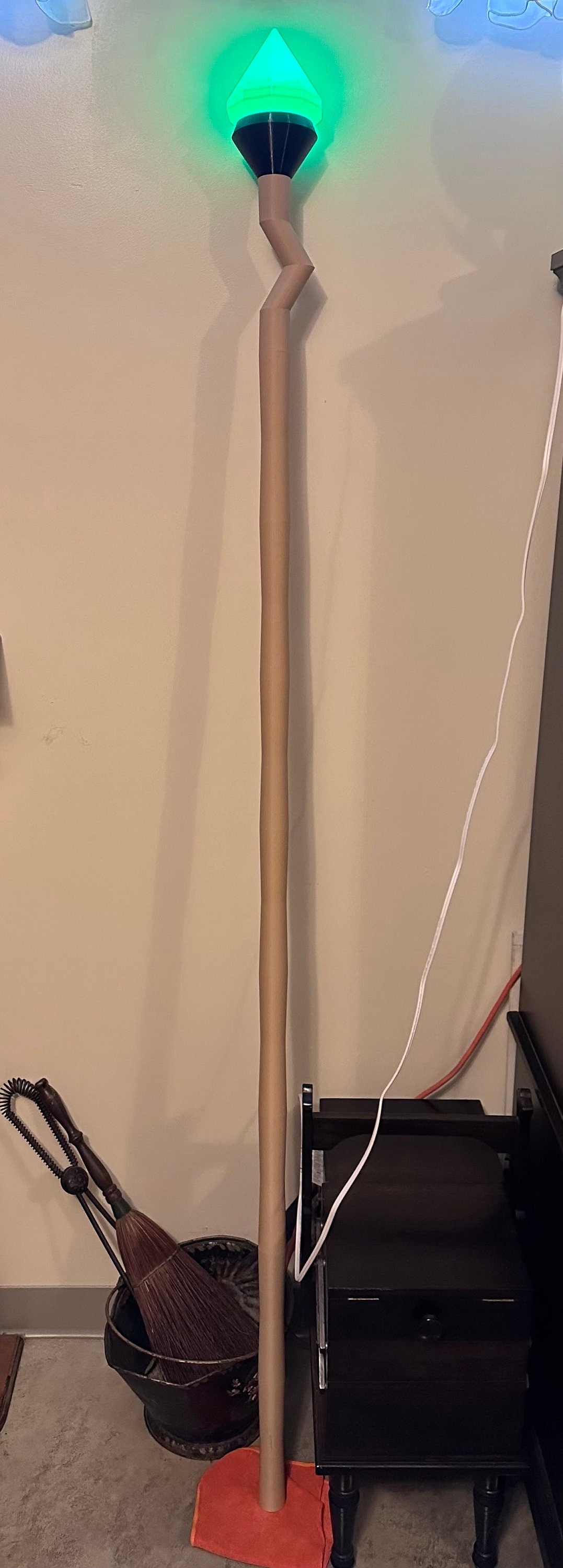 6-foot Tall Wizard Orb Cosplay Staff With LED Lights and Remote ...