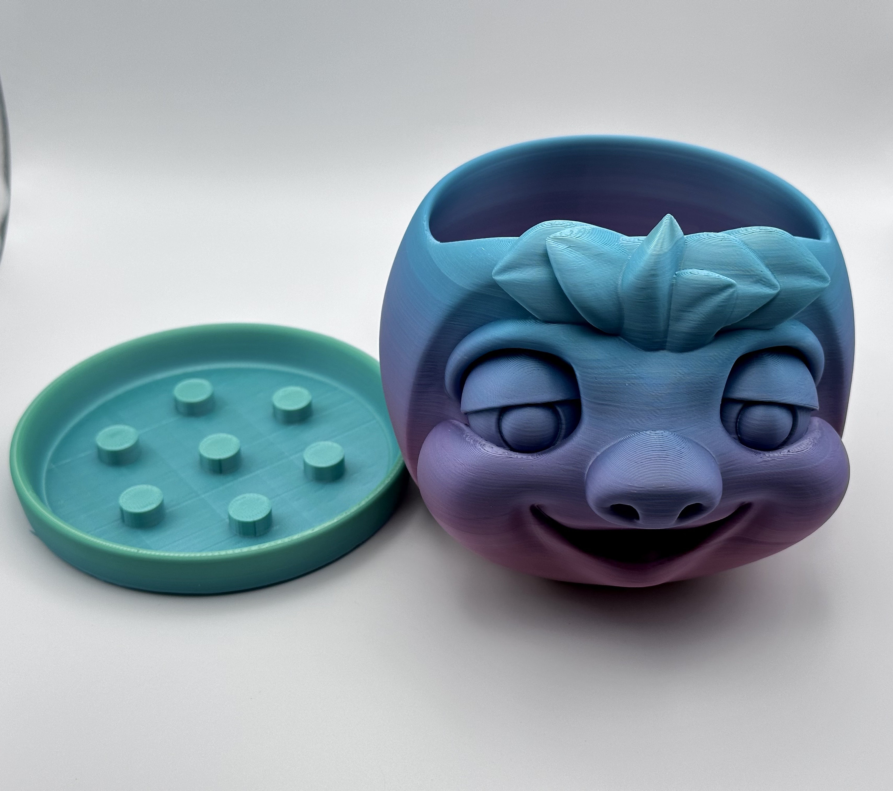 Adorable Flexi Factory Sloth Planter Bring Joy to Your Green Space - Etsy