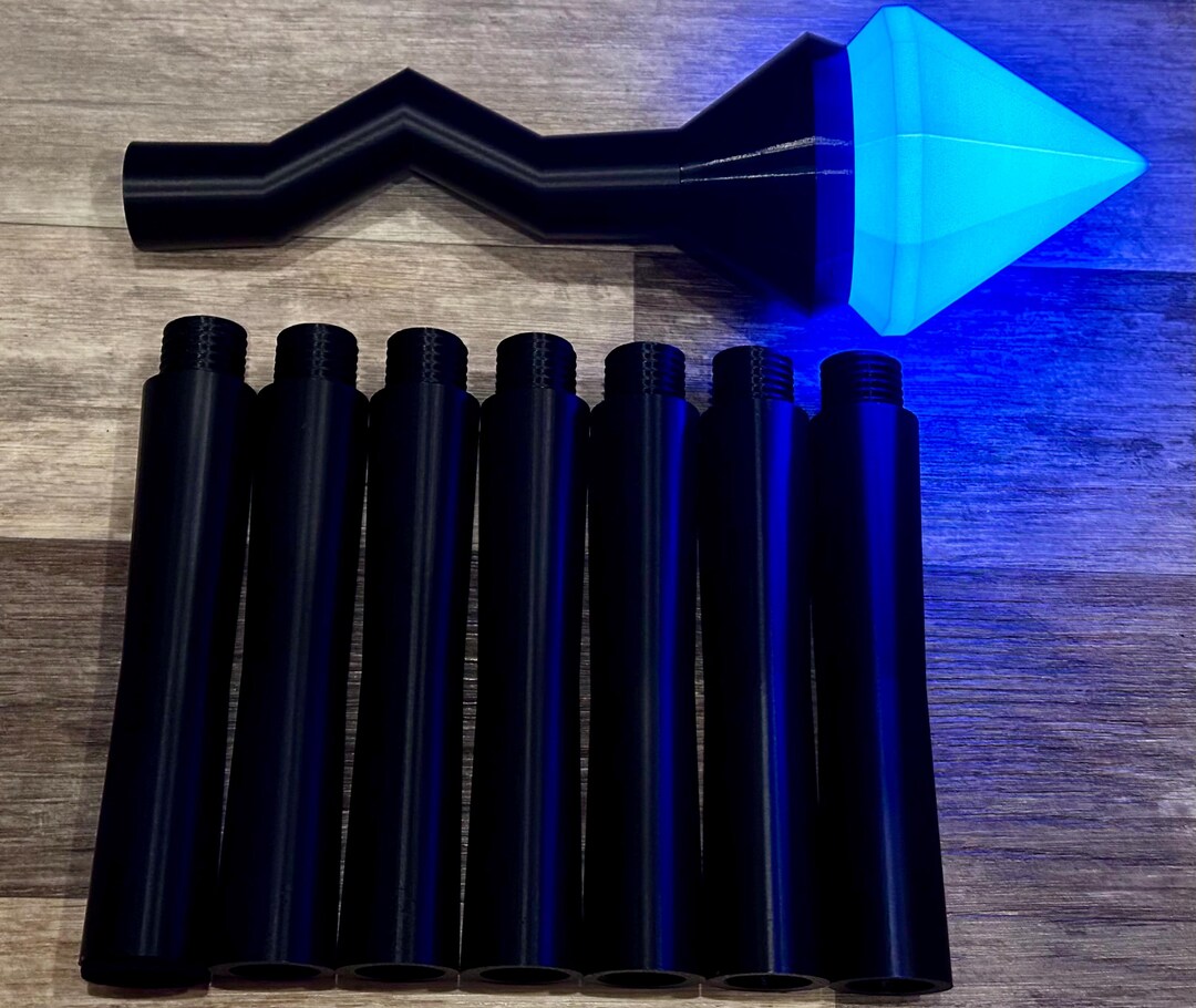 6-foot Tall Wizard Orb Cosplay Staff With LED Lights and Remote ...