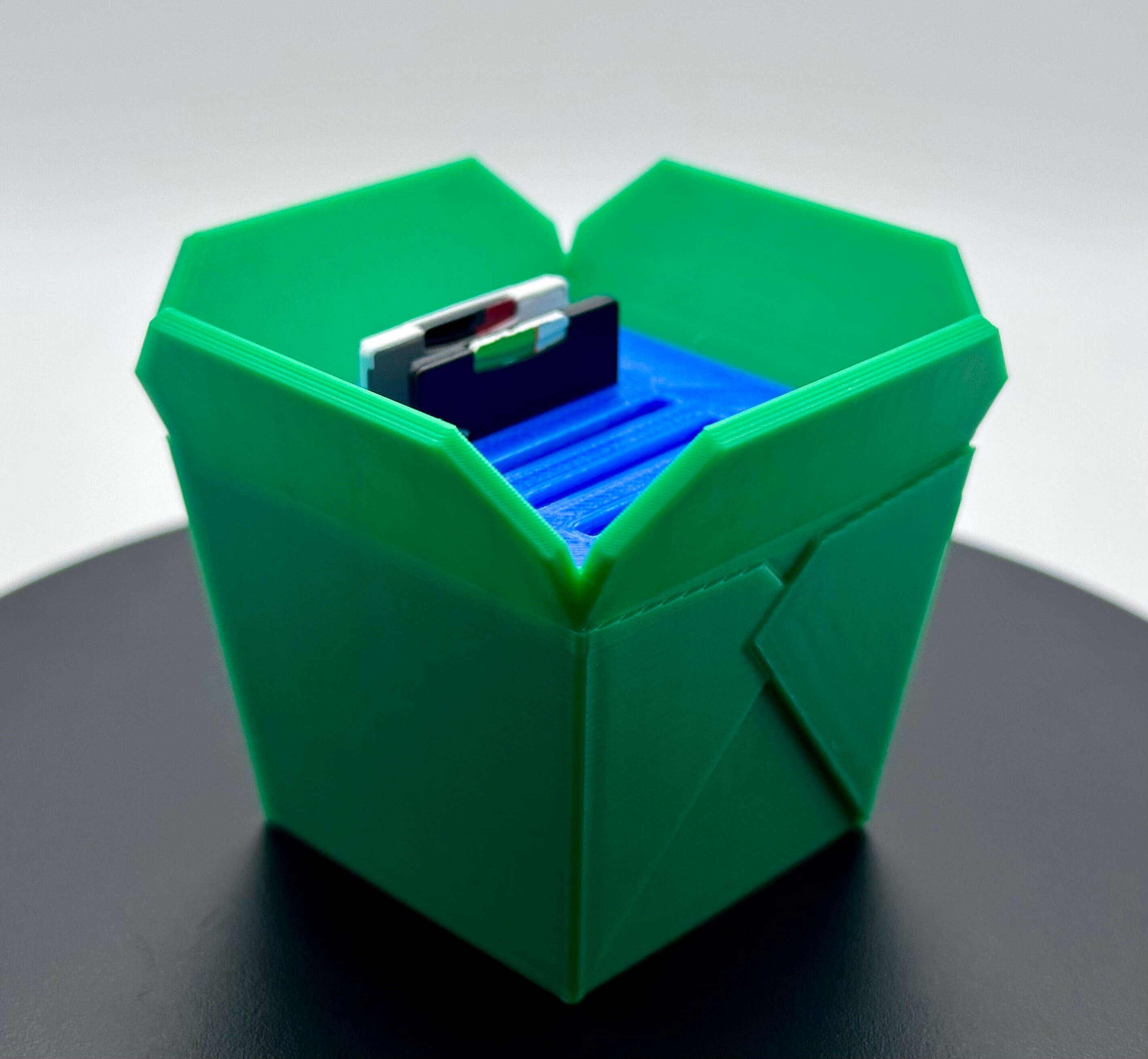 Mini Take-out Box SD Card Holder 3D Printed Personalized Storage Case ...