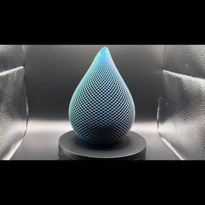 Tear Drop Shape 3D Printed Dry Flower Vase | Modern Home Decor - Etsy