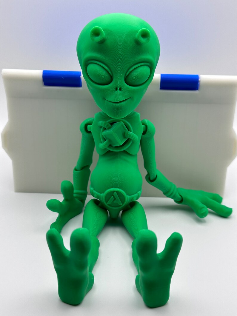 Anycubic Alien 3D Printed Flexi Factory - Etsy