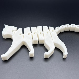 Articulating 3D Printed Cat Sculpture | Unique Home Decor - Etsy