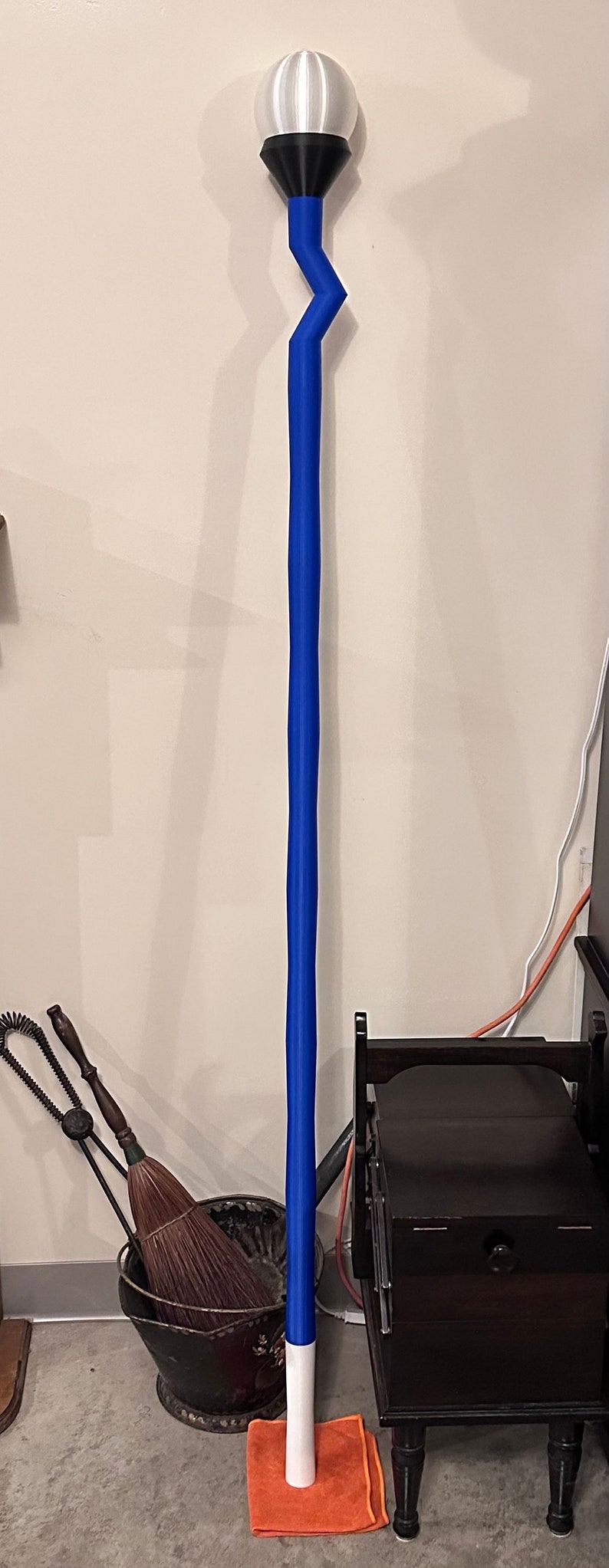 6-foot Tall Wizard Orb Cosplay Staff With LED Lights and Remote ...