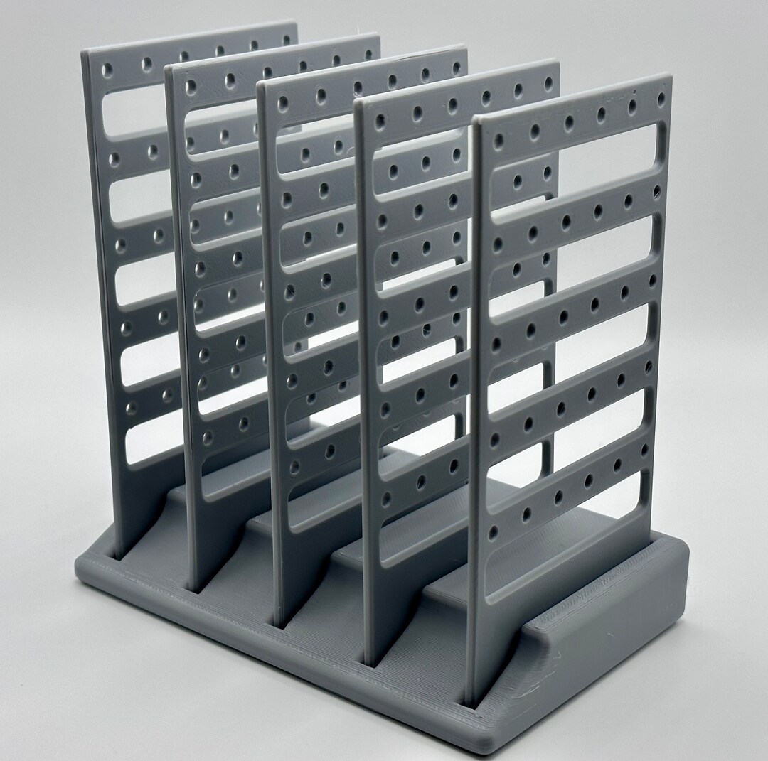 Customizable Earring Holder With 150 Slots Organize 75 Pairs Removable ...