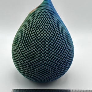Tear Drop Shape 3D Printed Dry Flower Vase | Modern Home Decor - Etsy