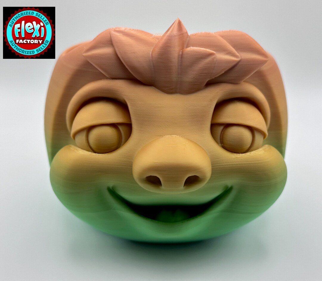 Adorable Flexi Factory Sloth Container - Etsy